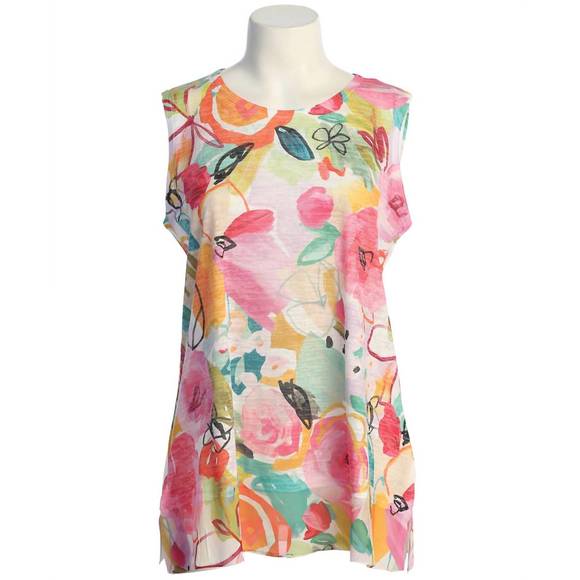 Jess & Jane | Tops | New Jess Jane Womens Sleeveless Top In Sangria ...
